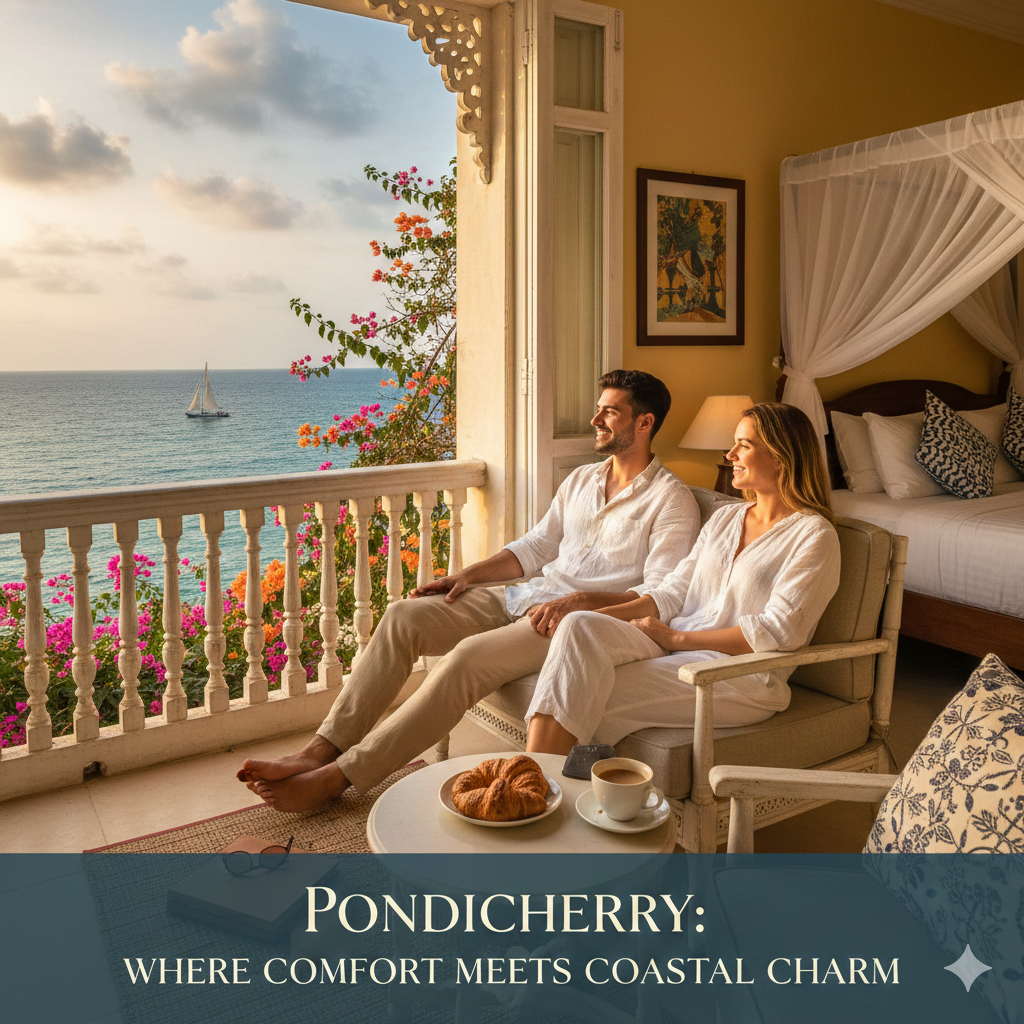 Tourist Stay in Pondicherry | Best Areas, Hotels & Beachside Stays